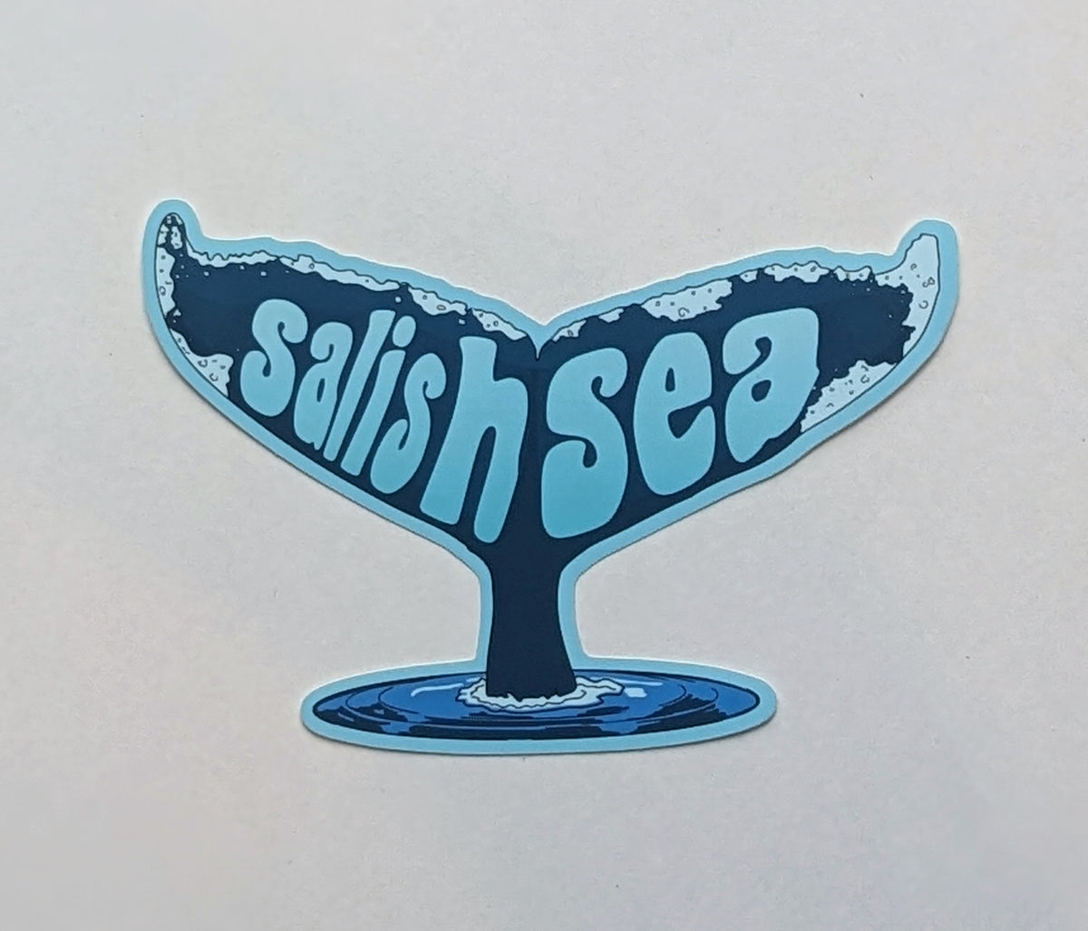 Salish Sea Whale Tail Sticker – Venue Ballard
