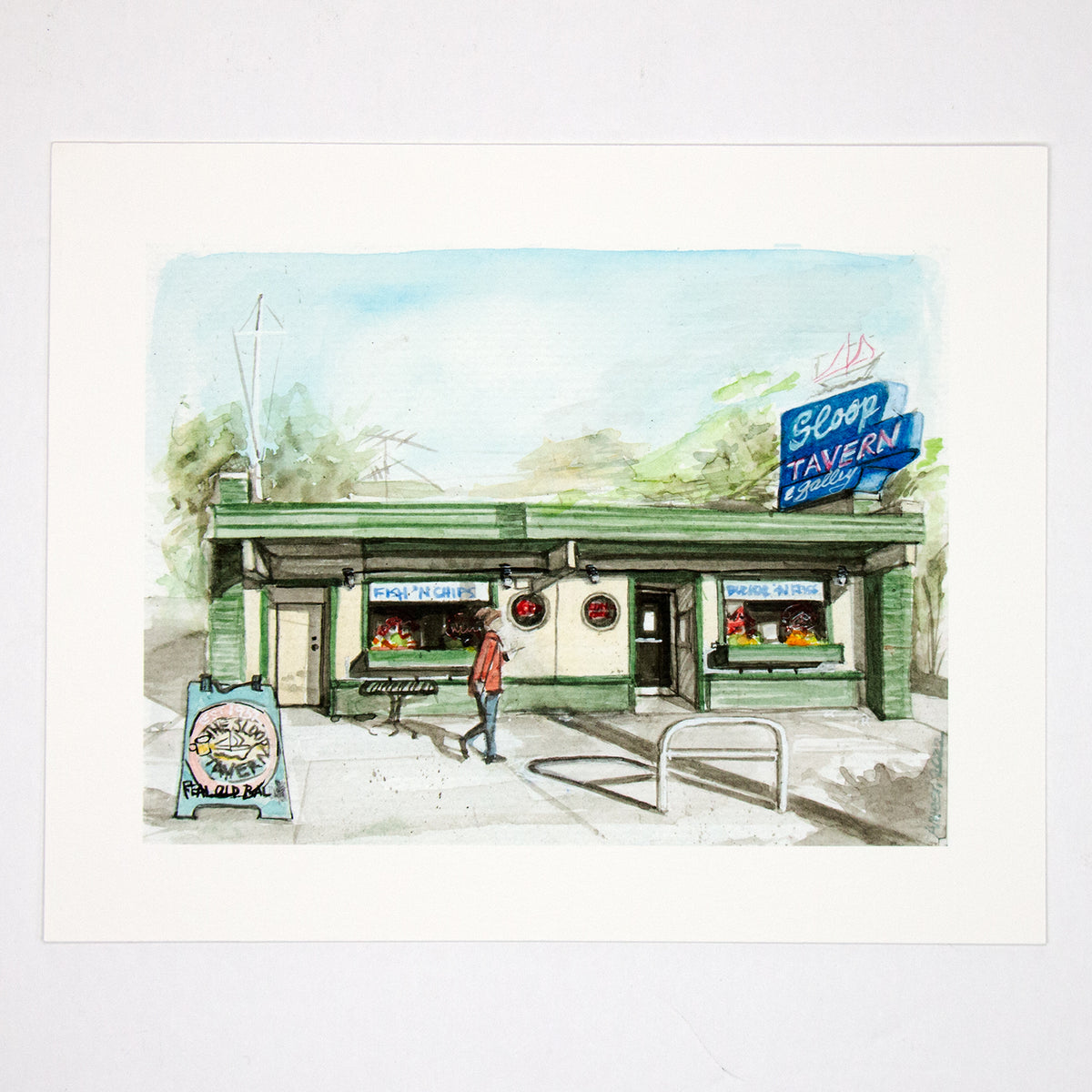 Sloop's Tavern Print - 8x10 – Venue Ballard
