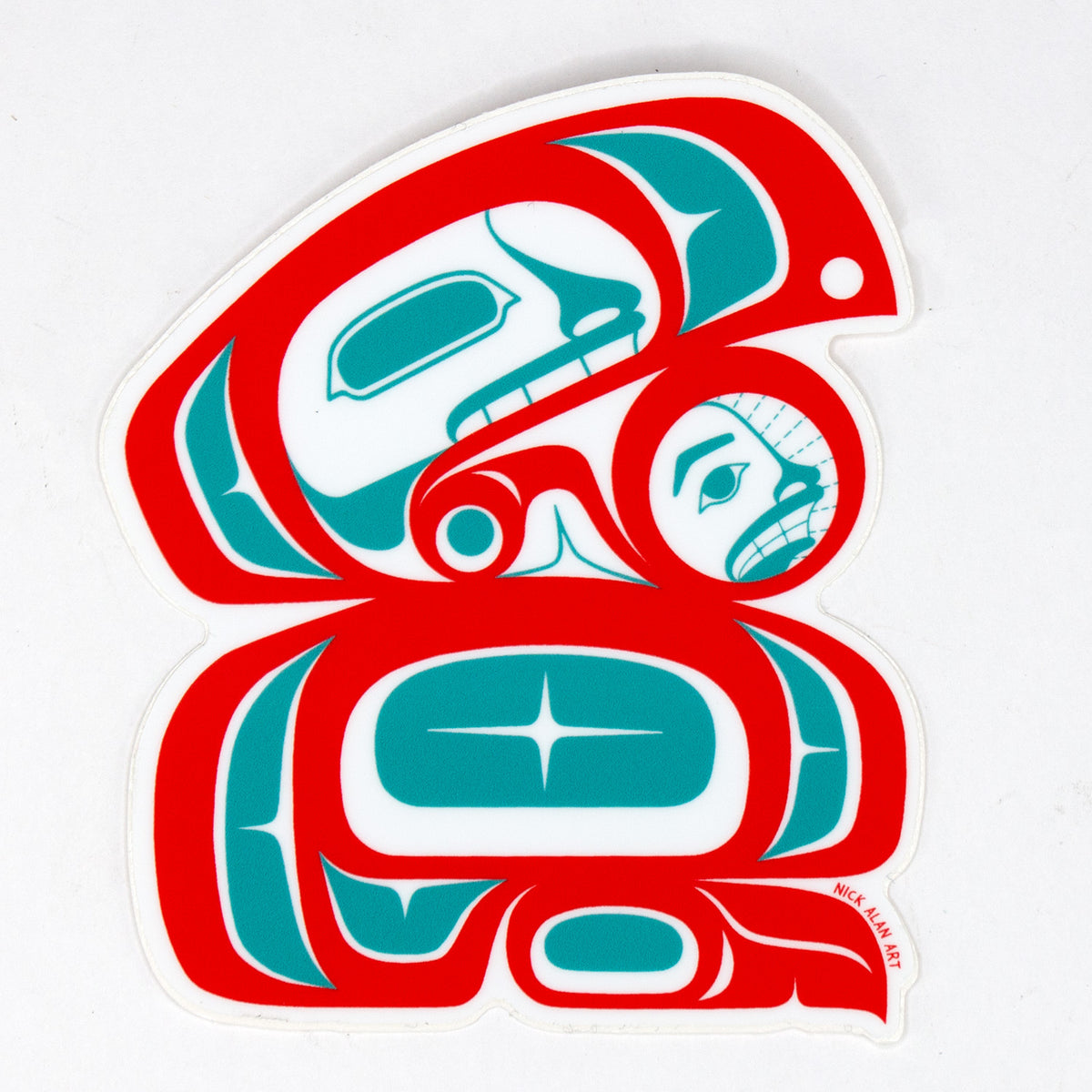 Raven Holding the Moon Sticker – Venue Ballard