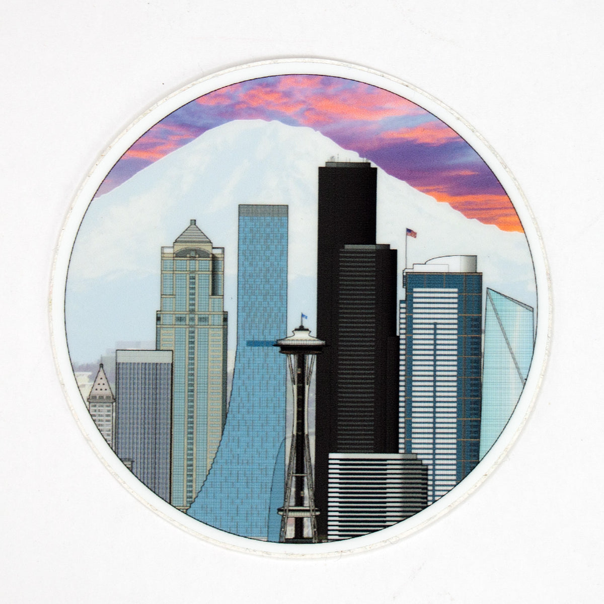 Seattle Skyline Sticker – Venue Ballard