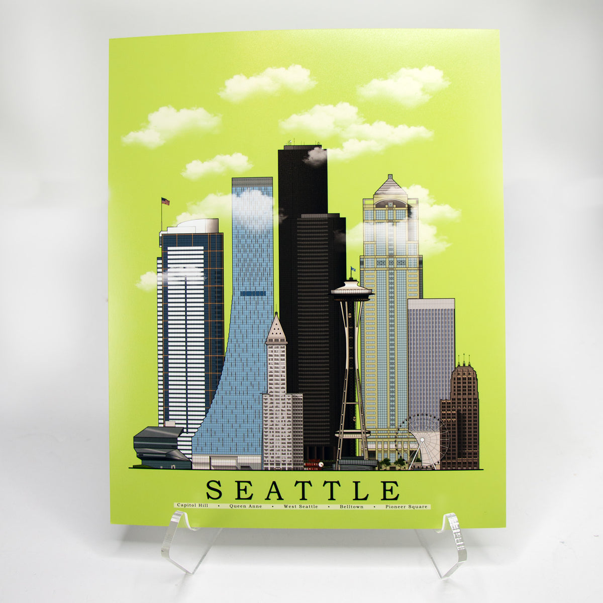 Seattle in Color Print - 8x10 – Venue Ballard